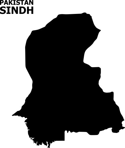 Sindh Pakistan Map Vector Images (over 190)