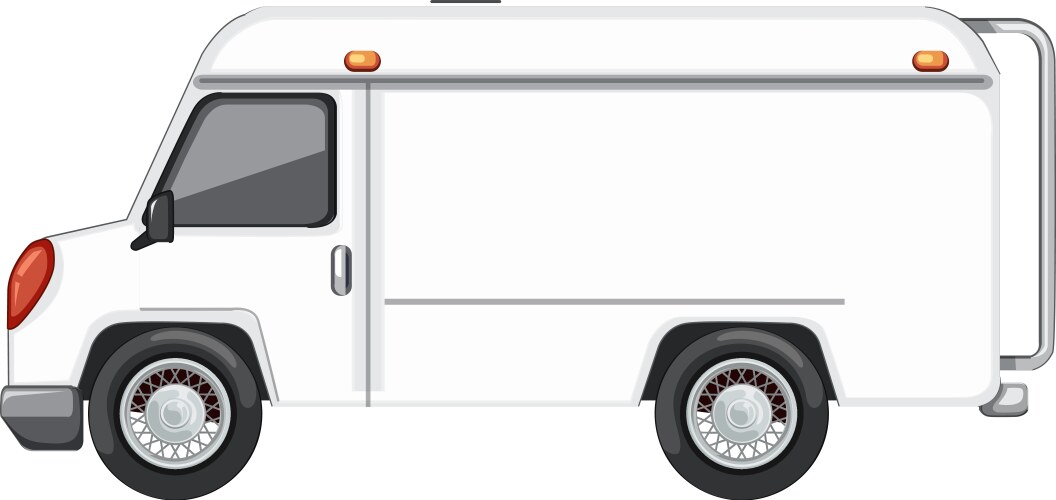 Mercedes van Royalty Free Vector Image - VectorStock