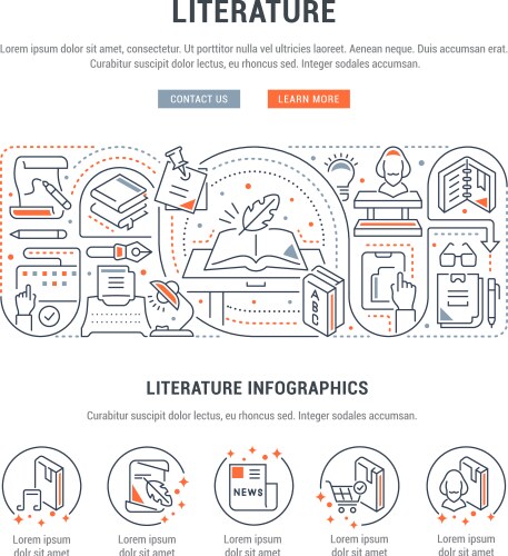 Reading skills concept icon Royalty Free Vector Image