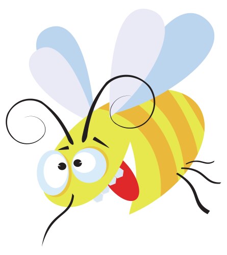Bee stinger Vector Images & Graphics for Commercial Use | VectorStock