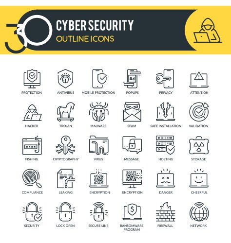 Security Outline Vector Images (over 300,000)