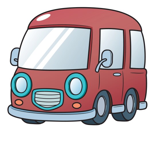 Van Royalty Free Vector Image - VectorStock