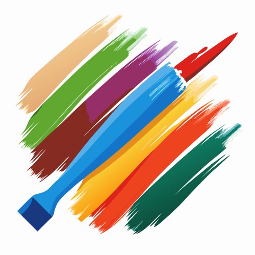 Paint Brush Stroke Colour Vector Images (over 9,000)