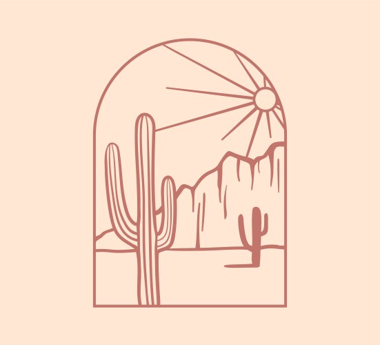 Boho Cactus Vector Images (over 1,700)
