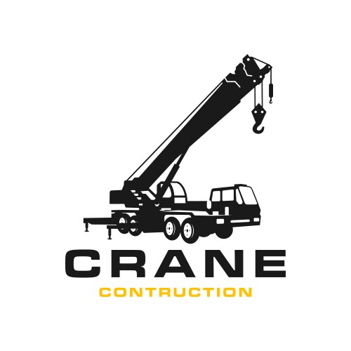 Boom lift logo Royalty Free Vector Image - VectorStock