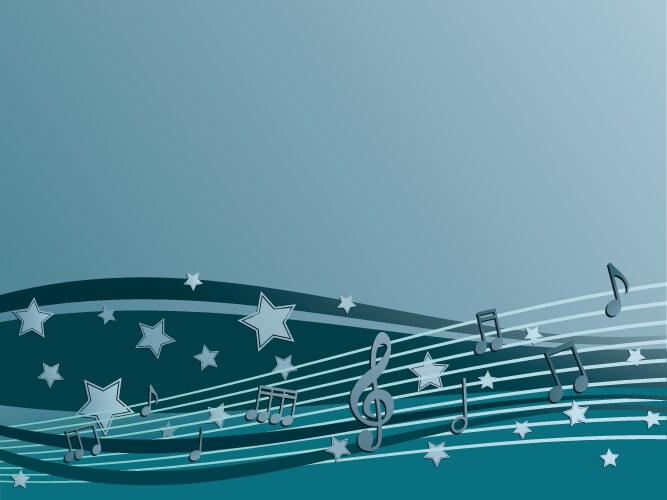 Blue Music Notes Vector Images (over 11,000)
