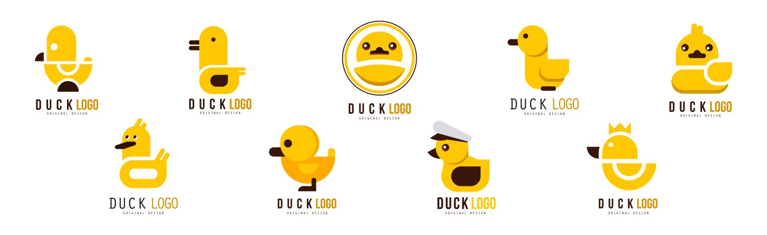 Duck Sticker Rubber Vector Images (over 310)