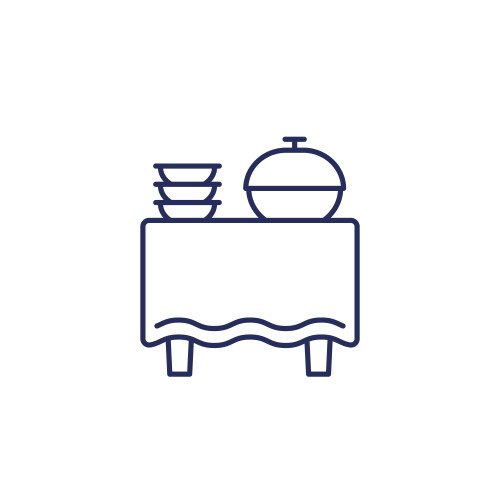 Buffet Table Vector Images (over 2,900)