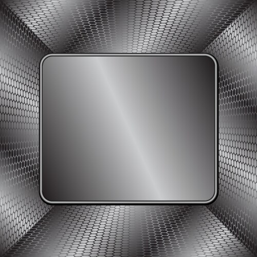 Metallic background Royalty Free Vector Image - VectorStock