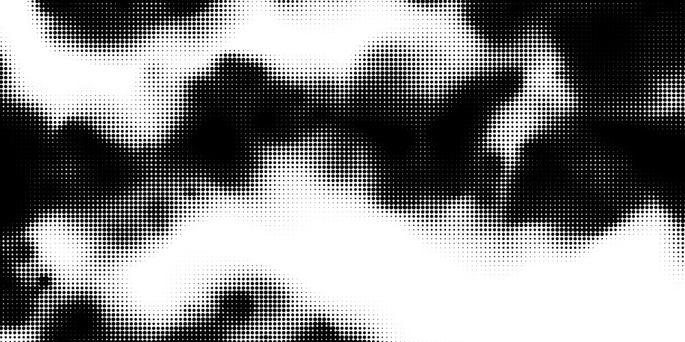 Monochrome printing raster abstract Royalty Free Vector