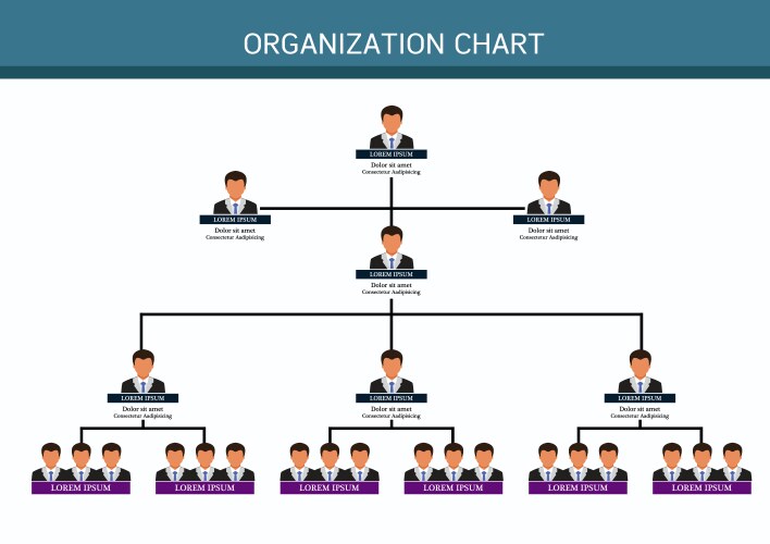 Organization Chart Template Vector Images (over 21,000)