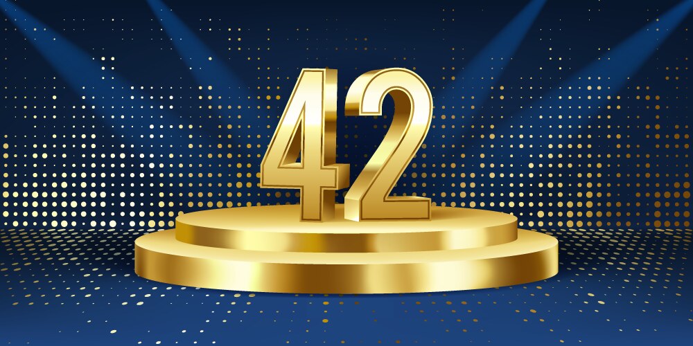 42 Anniversary Vector Images (over 650)