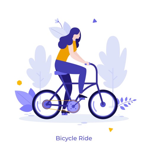 Active lifestyle for older adults concept Vector Image