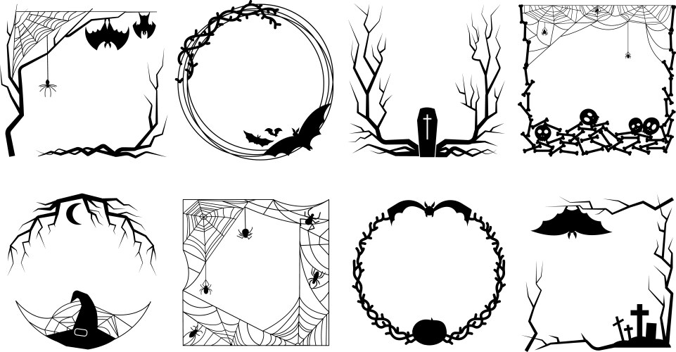 Skeleton Border Vector Images (over 1,100)