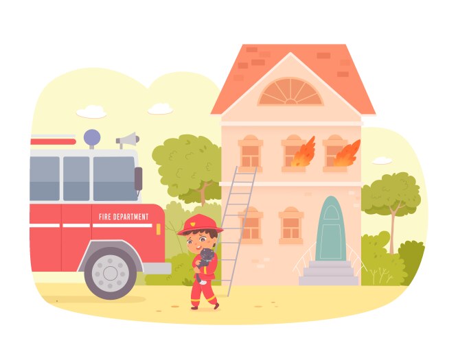 Fire Incident Vector Images (over 350)