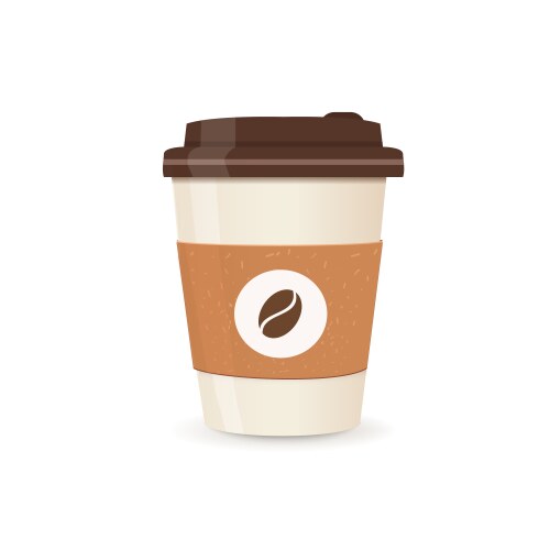 Take-out coffee Royalty Free Vector Image - VectorStock