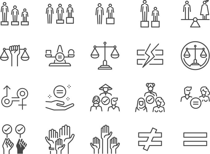 Equality Vector Images (over 150,000)
