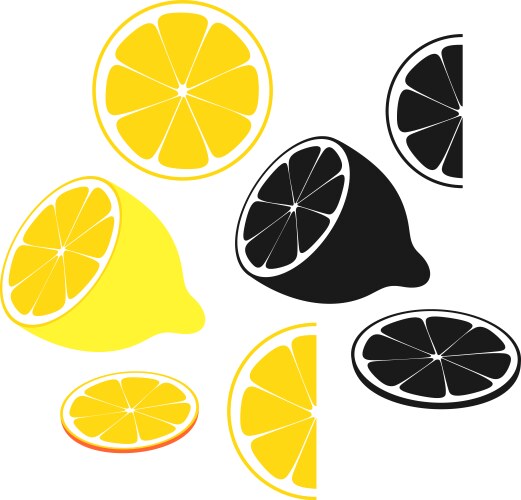 Black and White Lemon Vector Images (over 43,000)