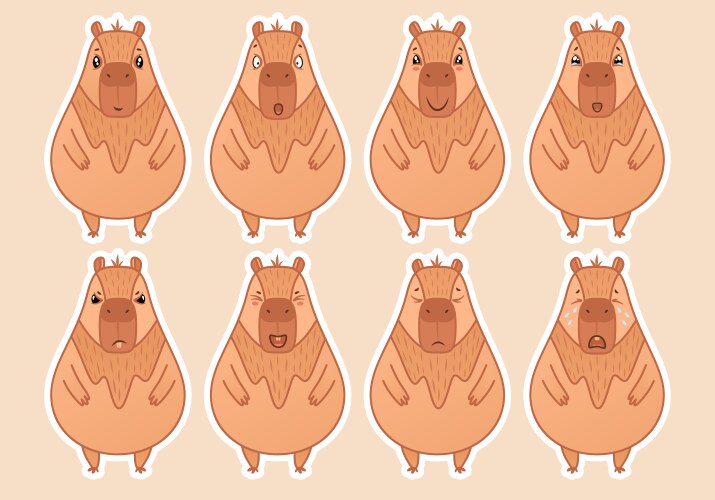 Capybara Vector Images (over 1,200)