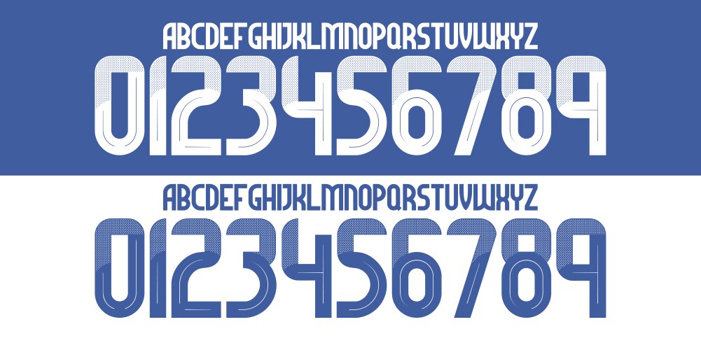 Belgium font euro 2024 Royalty Free Vector Image