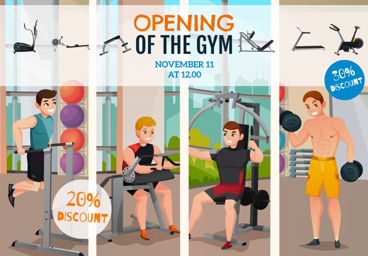 Gym Posters Vector Images (over 14,000)