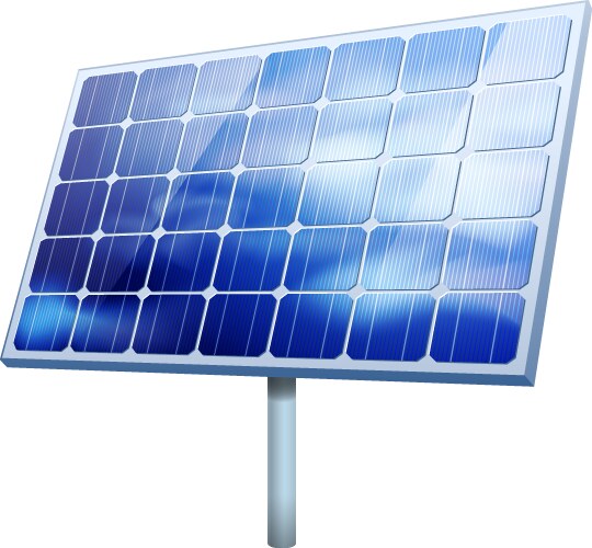 Solar panel Royalty Free Vector Image - VectorStock