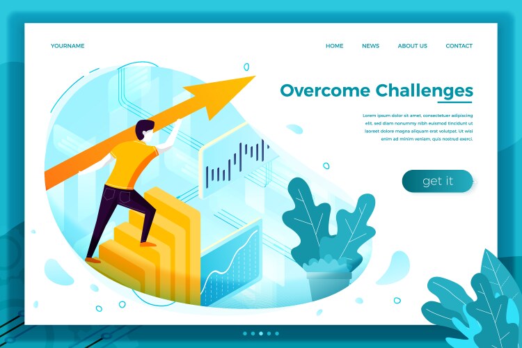 Overcome Vector Images (over 6,400)