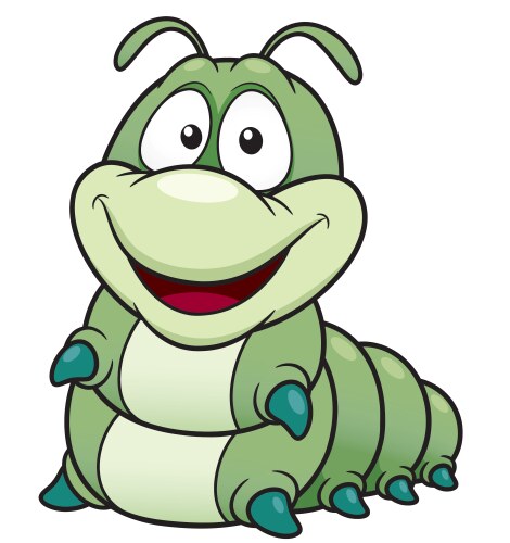 Worm Royalty Free Vector Image - VectorStock