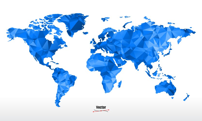 World Map in Perspective View Vector Images (over 400)