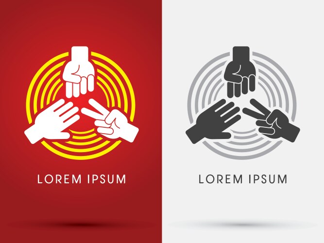 Rock Paper Scissors Vector Images (over 350)