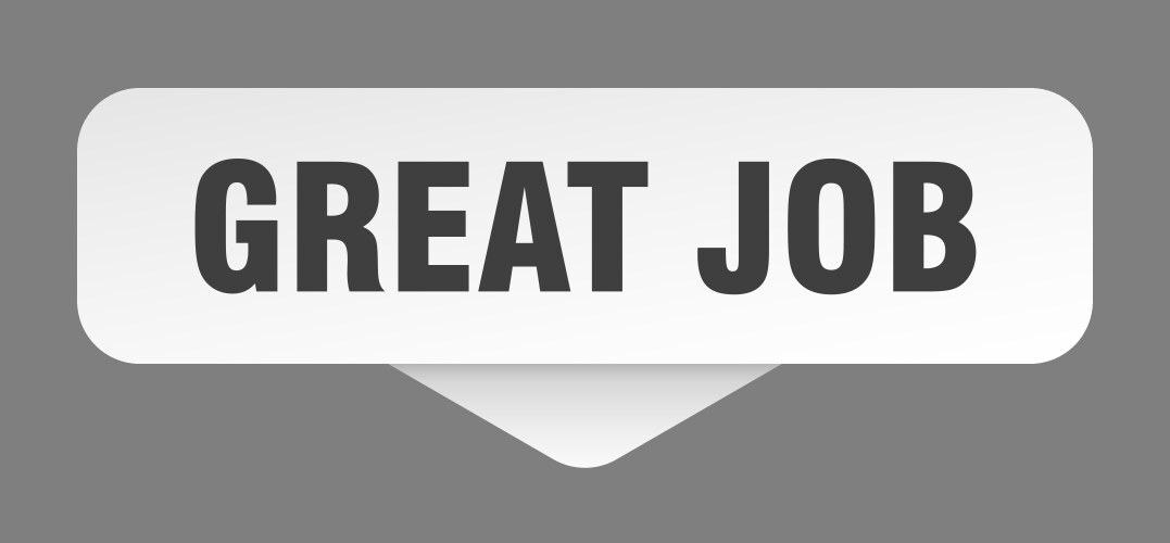 Great Job Vector Images (over 3,600)