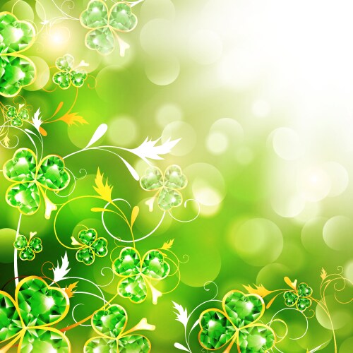 Saint patrick day frame Royalty Free Vector Image