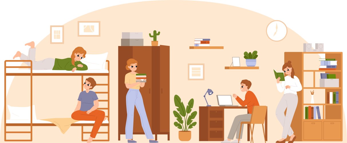 Dormitory Vector Images (over 2,100)