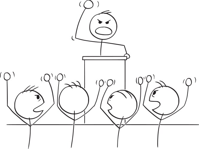 Stickman Speaking Vector Images (over 230)