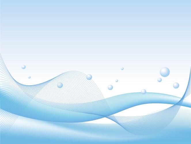 Water splash wave background Royalty Free Vector Image