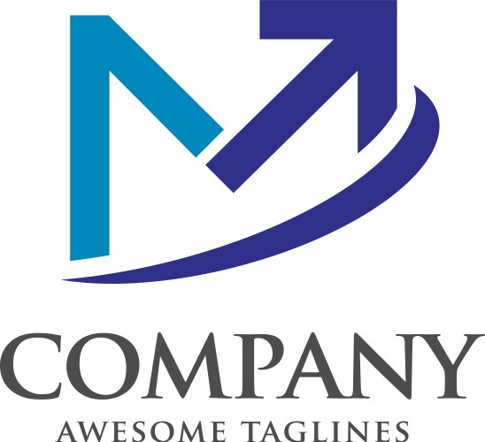 Arrow Letter M Logo Vector Images (over 1,700)