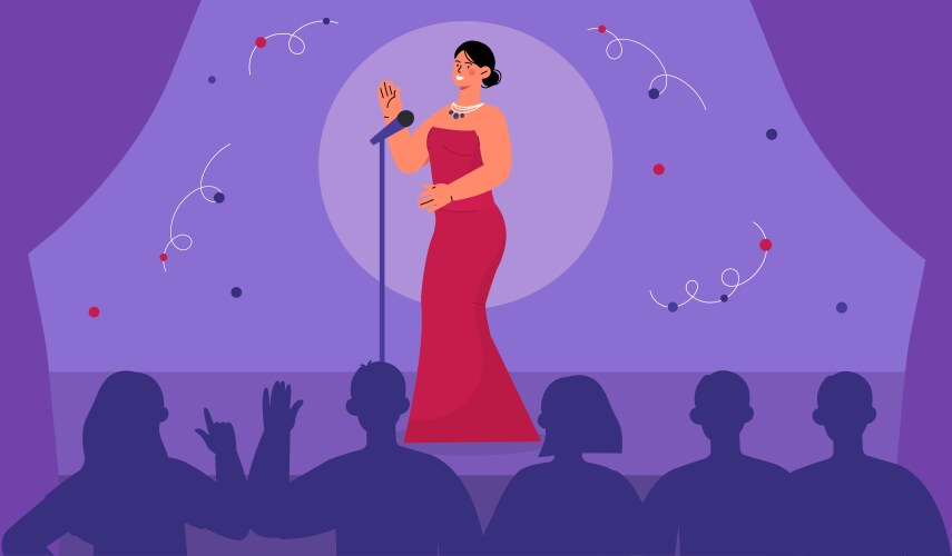 Cartoon Opera Singer Vector Images (over 380)