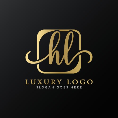 Hl logo Vector Images & Graphics for Commercial Use | VectorStock