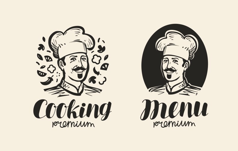 Master cook logo Royalty Free Vector Image - VectorStock