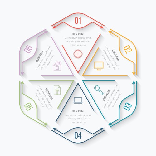 Transparent diagram infographic process on 4 steps