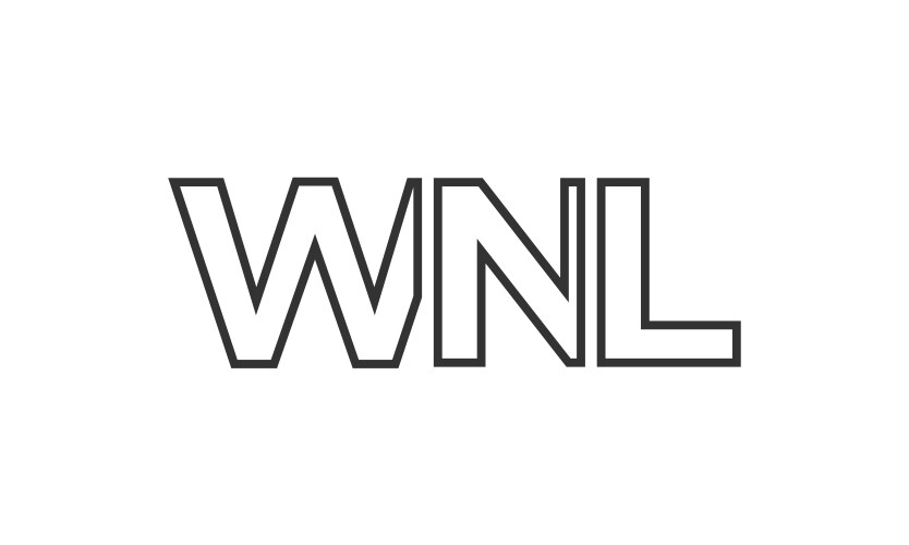 Emn logo design template with strong and modern Vector Image