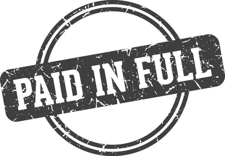 Paid in Full Vector Images (over 480)