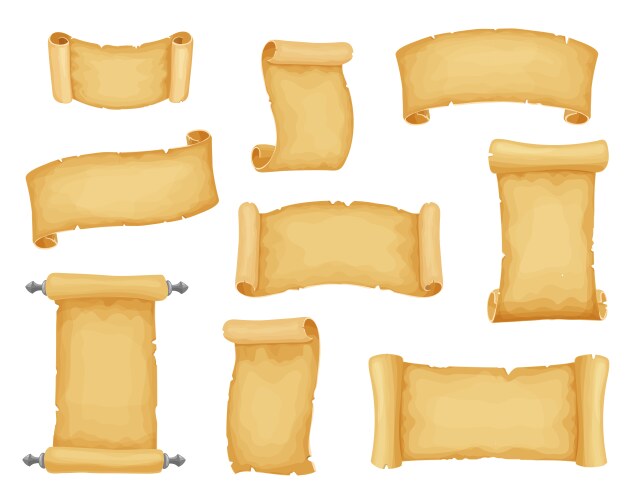 Cartoon Scroll Vector Images (over 17,000)