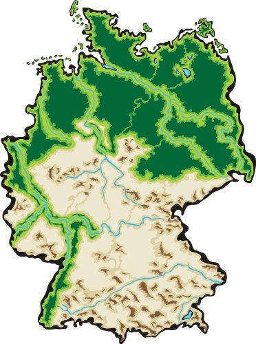 Germany Map Vector Images (over 15,000)