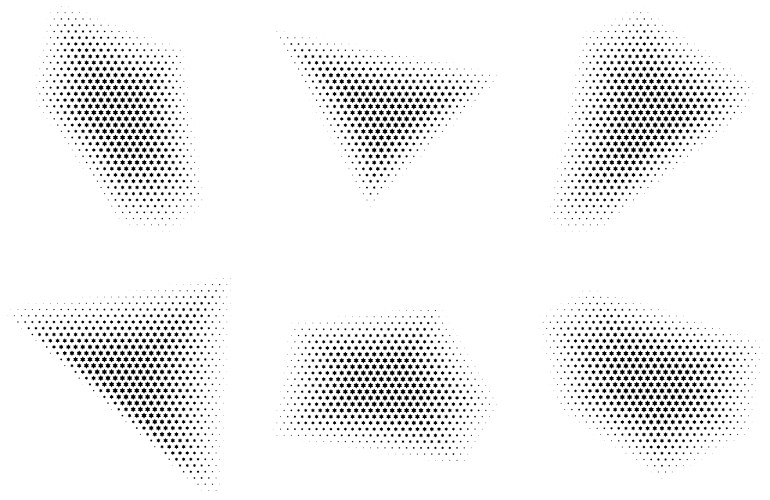 Halftone star pattern reprographic technique Vector Image Halftone star pattern reprographic technique Vector Image
