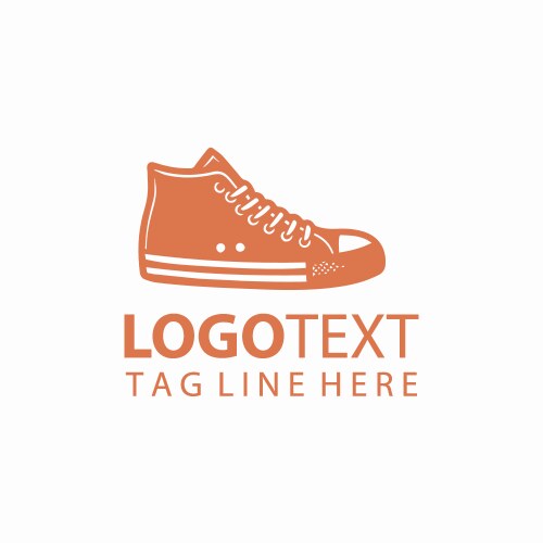 Sneaker logo Royalty Free Vector Image - VectorStock