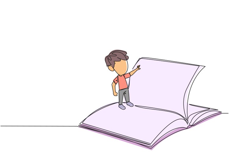 Open Book Line Drawing Vector Images (over 3,800)