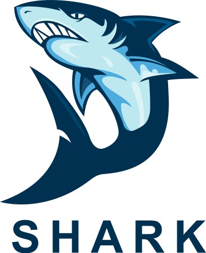 Sharks logo Royalty Free Vector Image - VectorStock