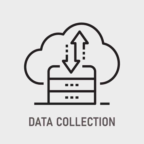 Data collection Royalty Free Vector Image - VectorStock