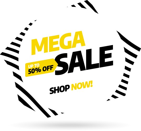 Special offer tag line icon black color Royalty Free Vector